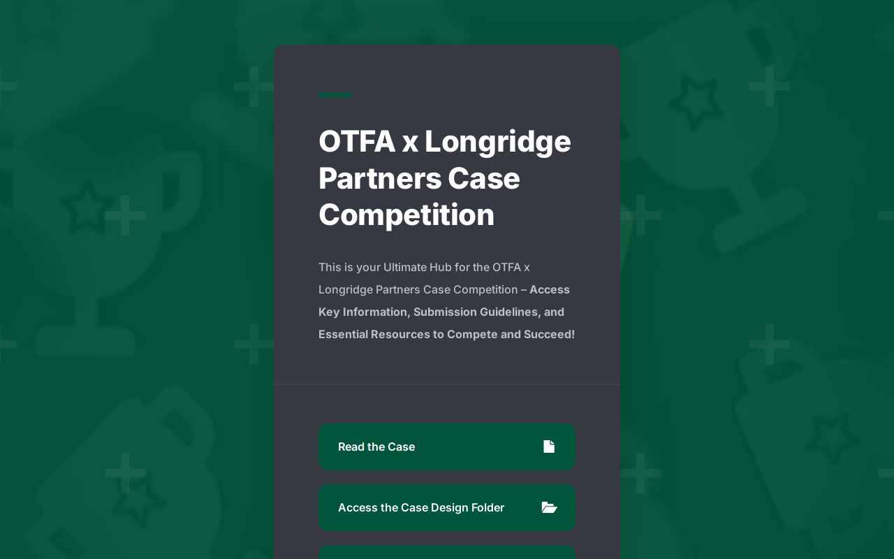 OTFA x Longridge Partners Case Competition